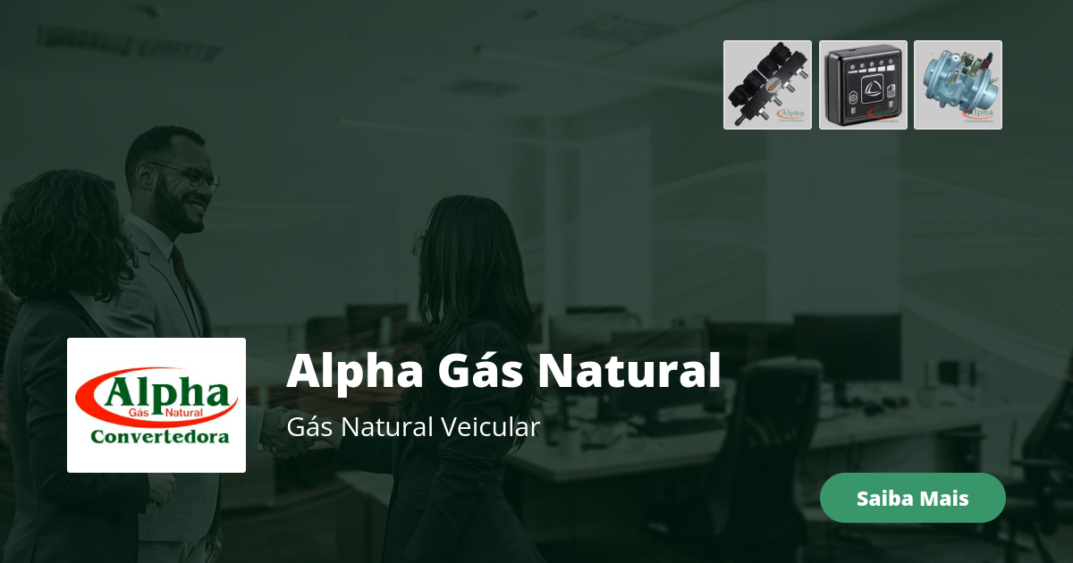 Alpha Gás Natural em Taubaté / SP